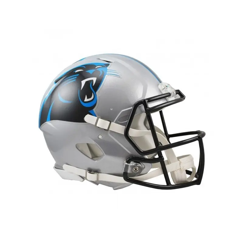 Carolina Panthers Full-Size Riddell Revolution Speed Authentic Helmet