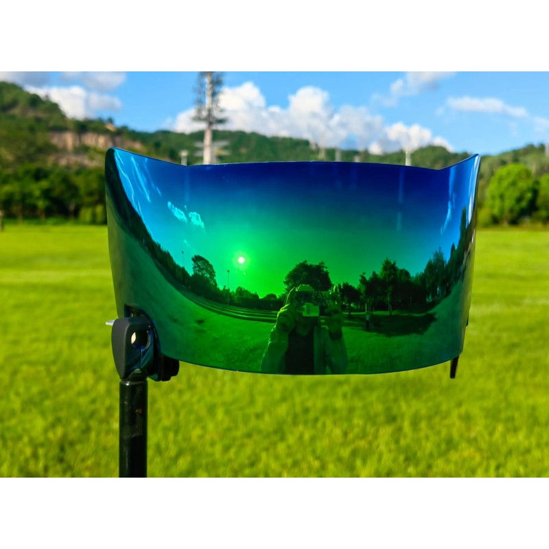 Pro Football Clear Green Visor