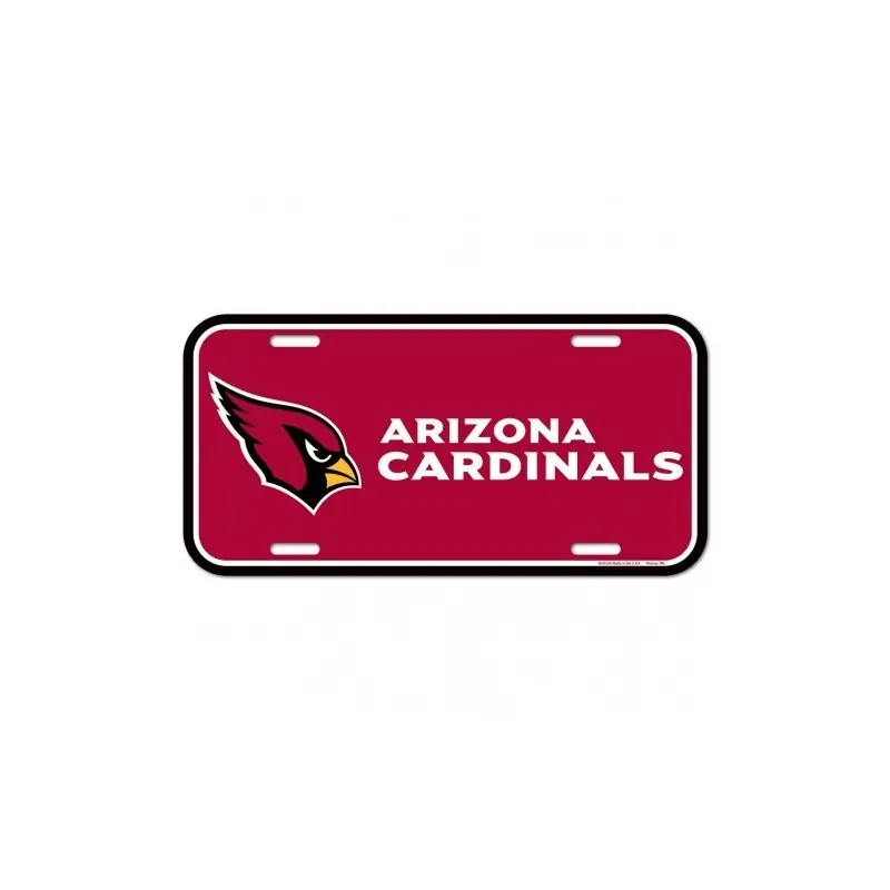 Arizona Cardinals License Plate