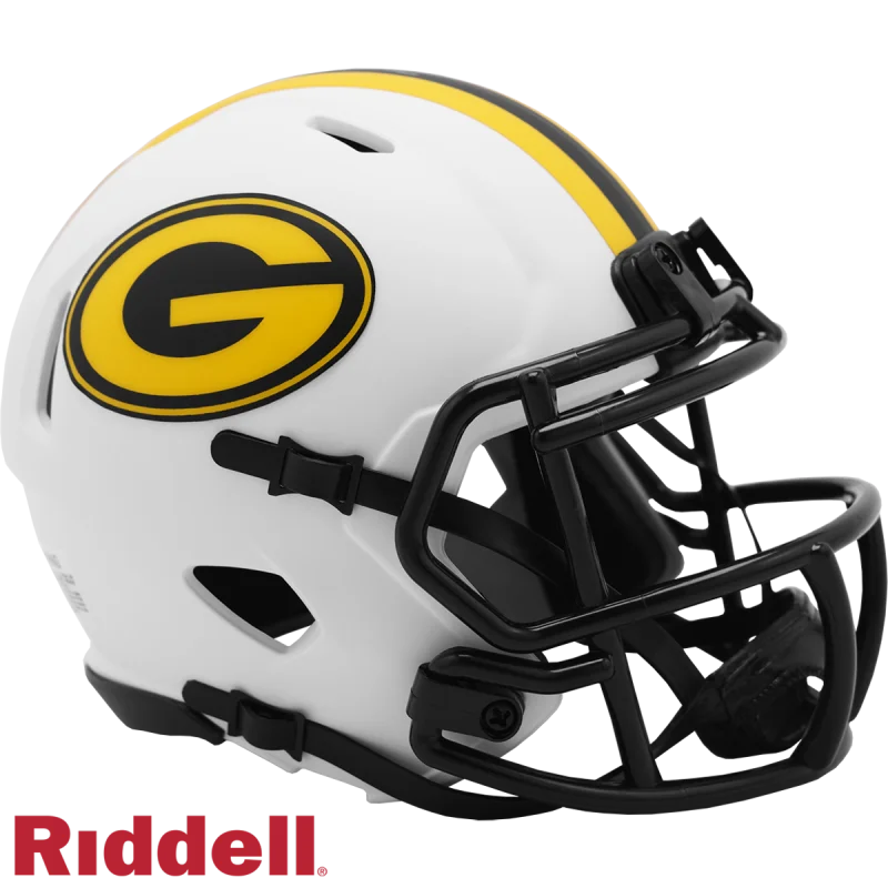 Green Bay Packers Lunar Eclipse Mini Speed Replica Helmet
