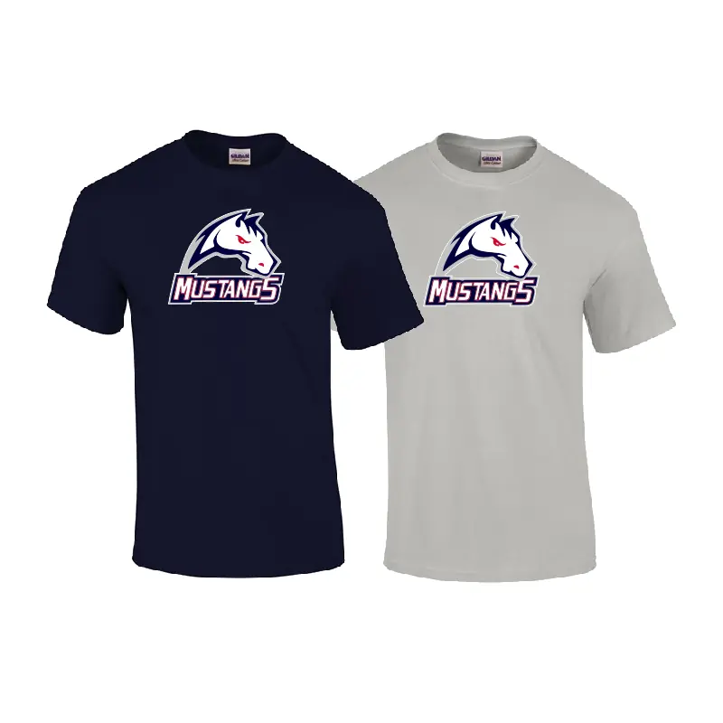 Invicta Mustangs Ice Hockey - Full Logo T Shirt