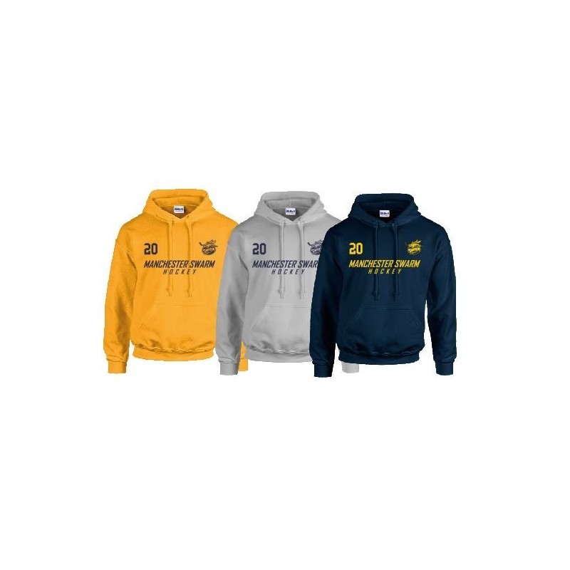 Manchester Swarm - Text Logo Hoodie