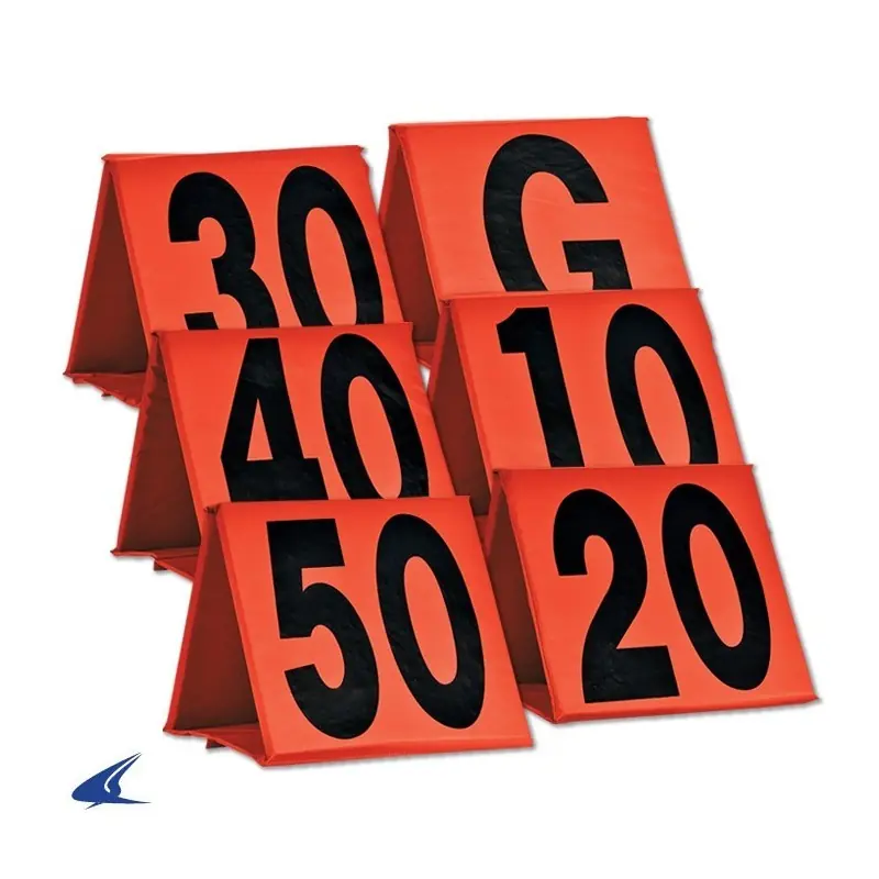 Sideline Yardage Markers