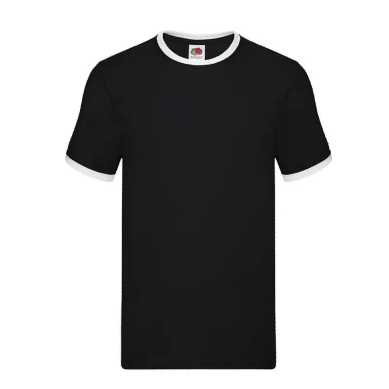 Team - Distressed Retro Logo Ringer T-Shirt